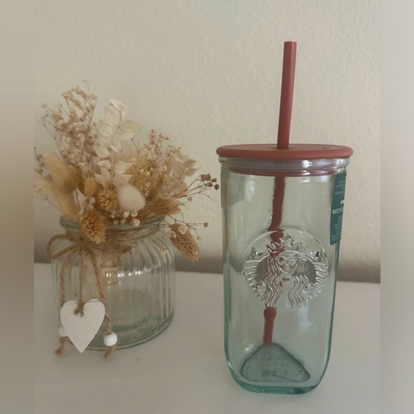 Starbucks | Dining | Nwt Starbucks 224 Terracotta Recycled Triangle ...